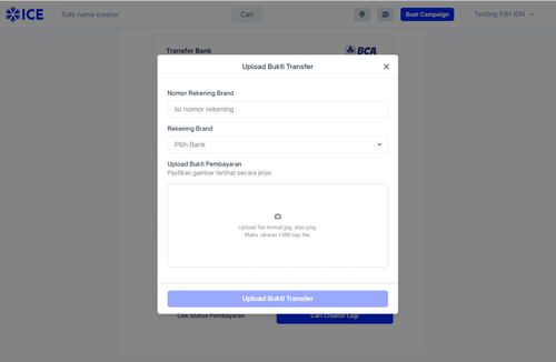 4 Cara Membuat Campaign dan Endorse Influencer di ICE Web